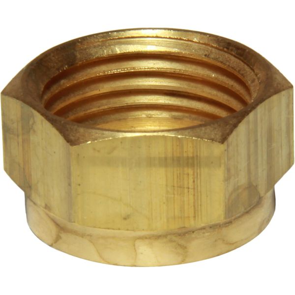 AG Brass Compression Nut (1/2" Compression for 1/2" BSP) – All About Boats