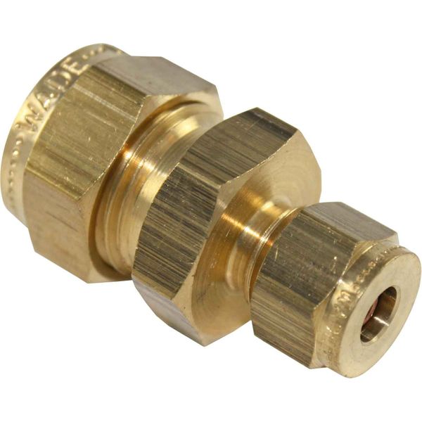 AG Compression Straight Coupling (1/4" to 1/2" Compression) – All About ...