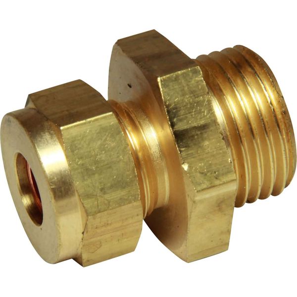 AG Male Compression Coupling (1/2" BSP to 3/8" Compression) – All About ...