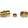 AG Female Compression Coupling (1/4" BSP to 3/8" Compression) – All ...
