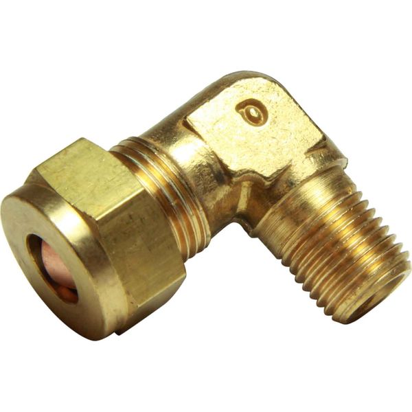 AG Brass Compression Elbow (1/4" BSPT Male to 3/8" Compression) – All ...