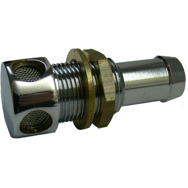 Maestrini Chrome Plated Brass Tank Vent with Gauze (16mm) – All About Boats
