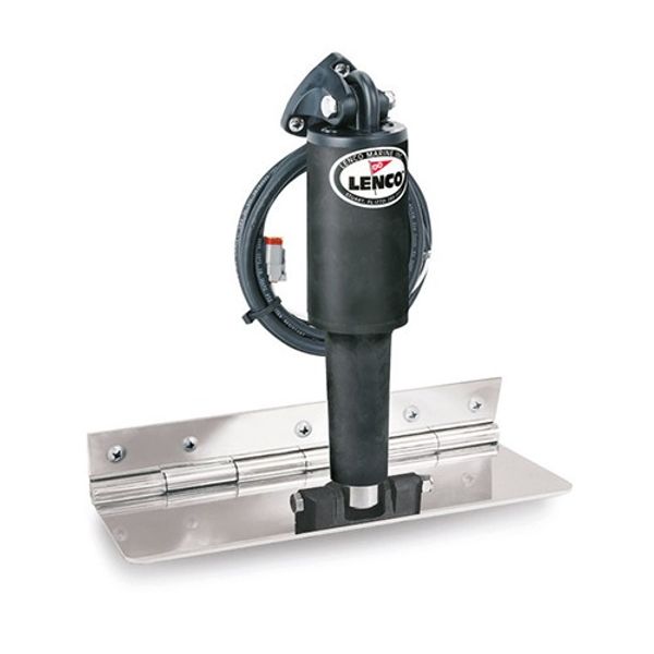 Lenco Compact Trim Tab Kit with XDS Actuators (4" x 12" / Standard ...