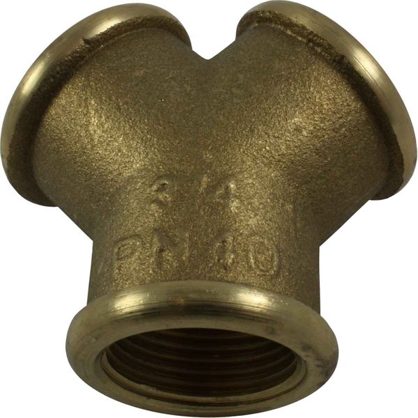 Maestrini Brass Equal Y Fitting (Female Ports / 3/4" BSP) – All About Boats