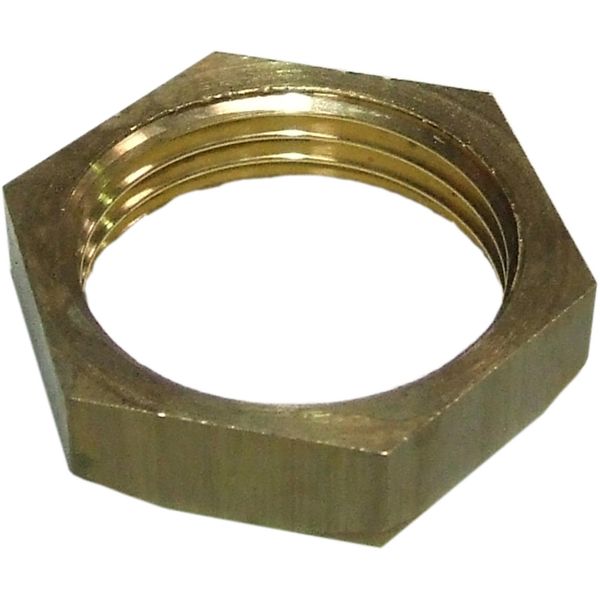 Maestrini Brass Hexagonal Lock Nut (1" BSP Female) – All About Boats