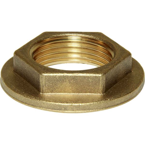 Maestrini Brass Flanged Lock Nut (1" BSP Female) – All About Boats