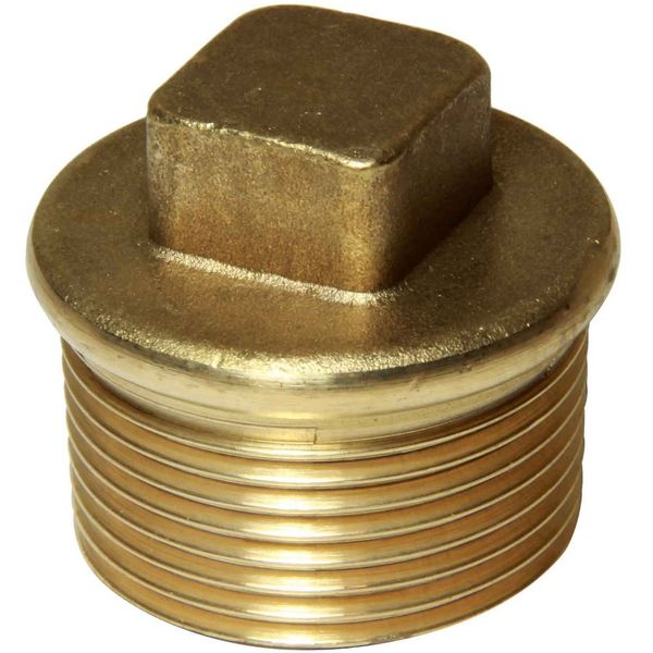 Maestrini Brass Tapered Plug (1" BSPT Male) – All About Boats