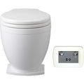 Jabsco Lite Flush Electric Toilet & Control Panel (24V / Compact Bowl ...