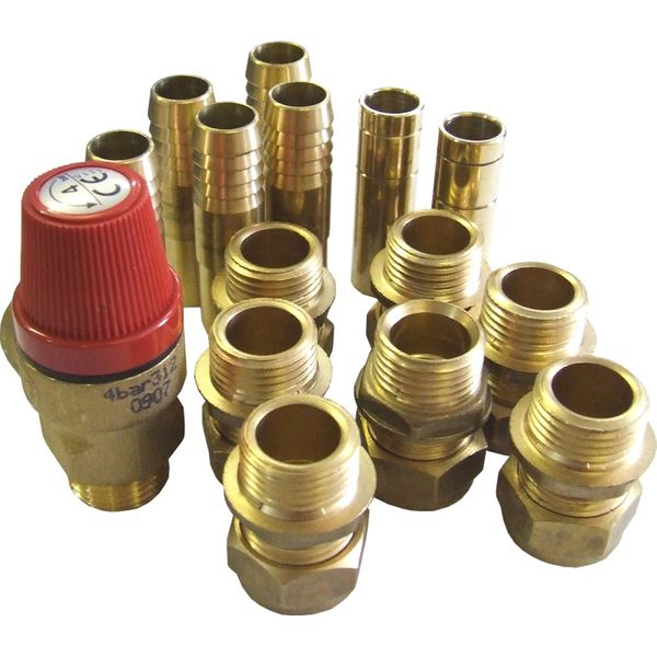 Surecal Calorifier Fitting Kit (16mm PRV & Coils / 15mm Water) – All ...