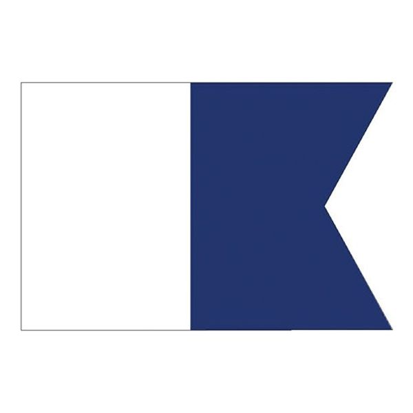 Flag International Code Signal A (30 x 45cm) – All About Boats