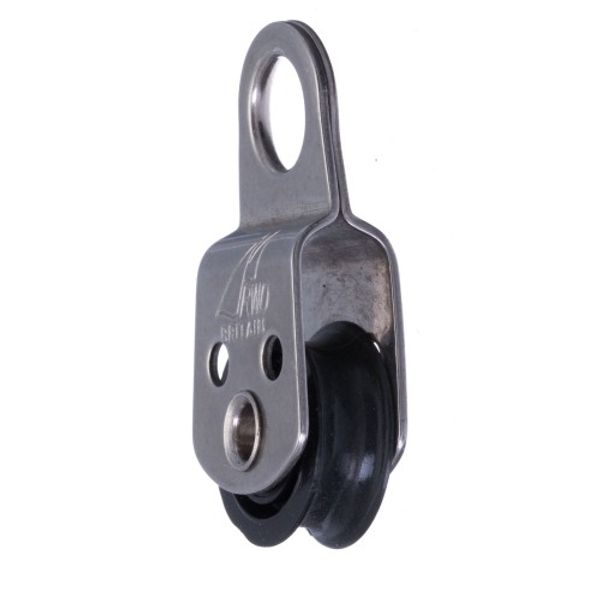 RWO SS Micro Block Single Acetal Sheave with Ferrule Eye – All About Boats