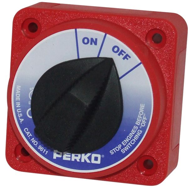 Perko 9611DP Compact Battery Isolator 315A (12-32V) – All About Boats