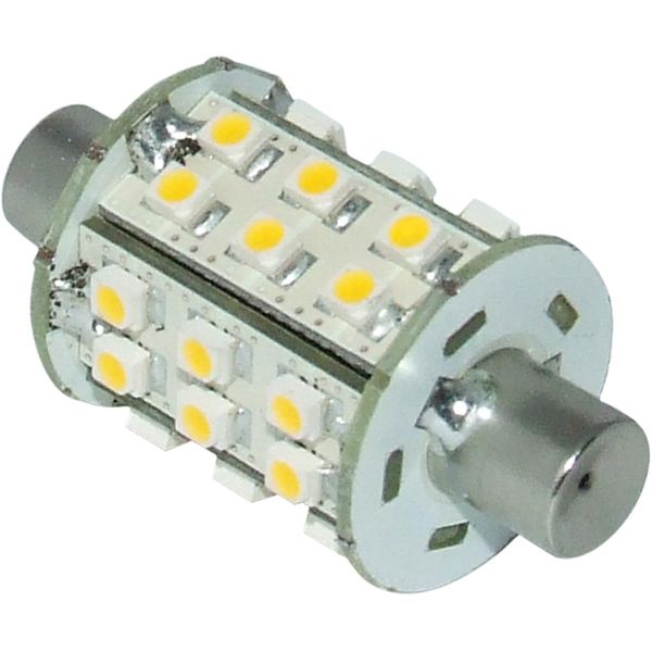 Warm White LED Indented Festoon Navigation Light Bulb (10V - 30V / 2W ...