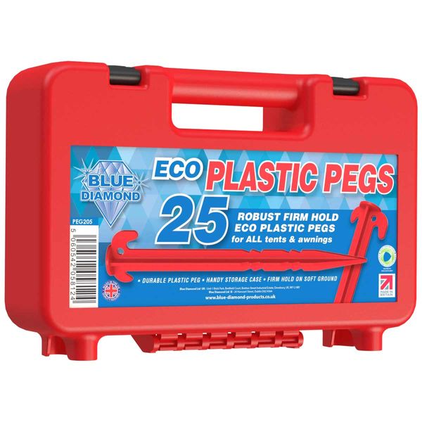 Blue Diamond Eco Plastic Pegs (Case Of 20) – All About Boats