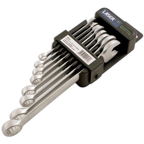 Laser Tools Combination Spanner Set 8-Piece (8mm to 19mm) – All About Boats