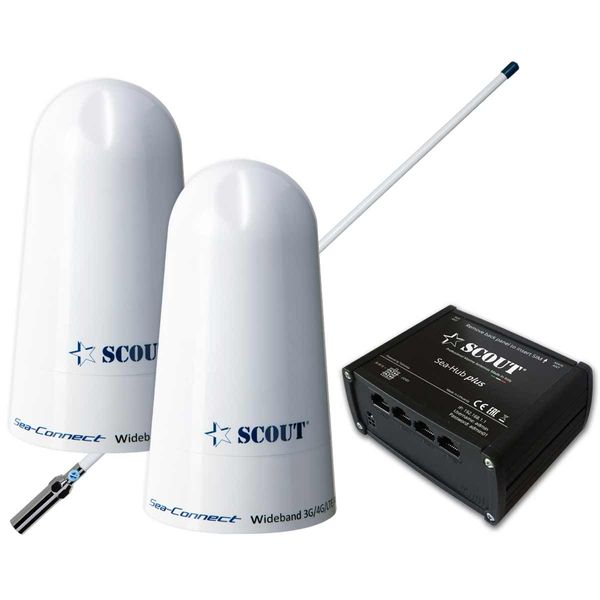 Scout Wi-Fi/4G onBoard Plus Kit (4G/Wi-Fi Antenna, Dual SIM Router ...