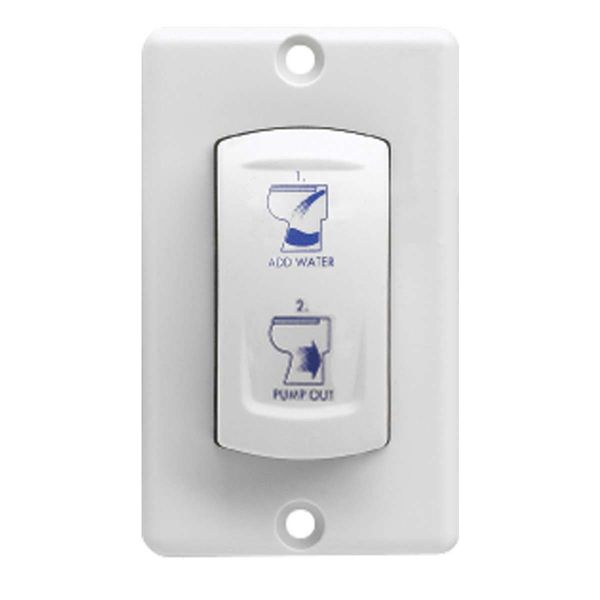 Vetus Flush Wall Switch for TMWQ Toilet 12V/24V – All About Boats