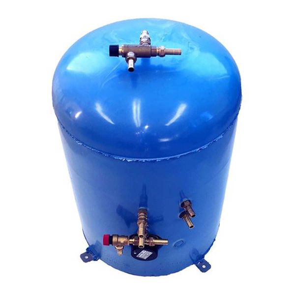 Surecal Twin Coil Calorifier 75 Litre (Vertical / Short) – All About Boats